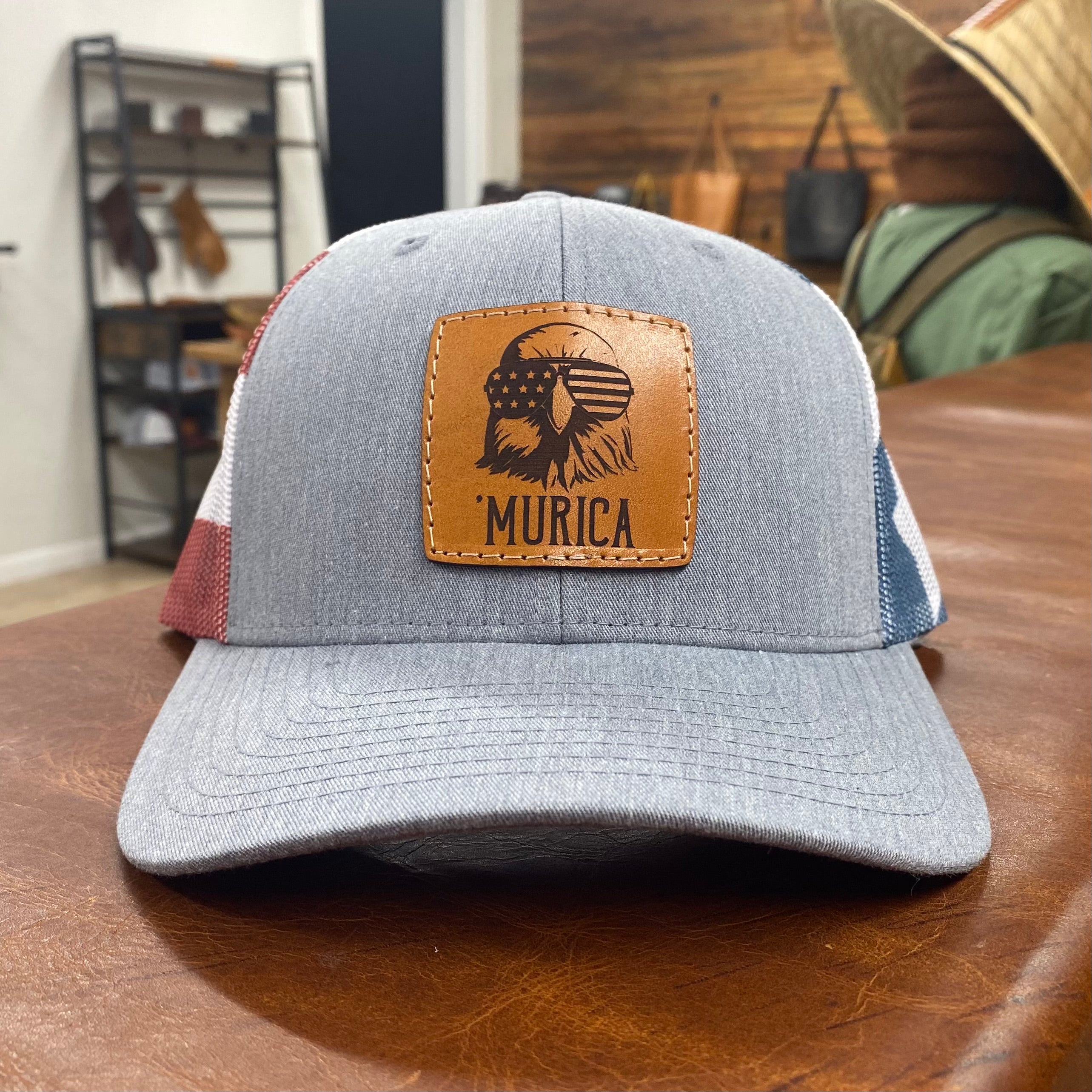 'Murica Aviator Eagle - Richardson Trucker 112 – Pecu Leather Co.